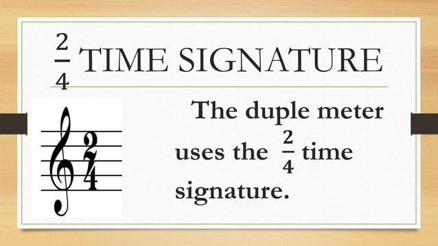 Time Signature | PPTX