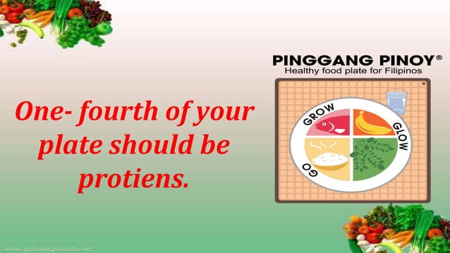 Food Pyramid and Pinggang Pinoy | PPTX | Healthy Cooking and Eating ...