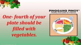 Food Pyramid and Pinggang Pinoy | PPTX