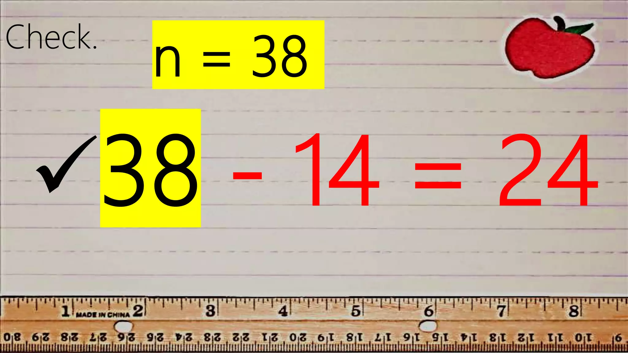 Solving Number Sentences | PPTX