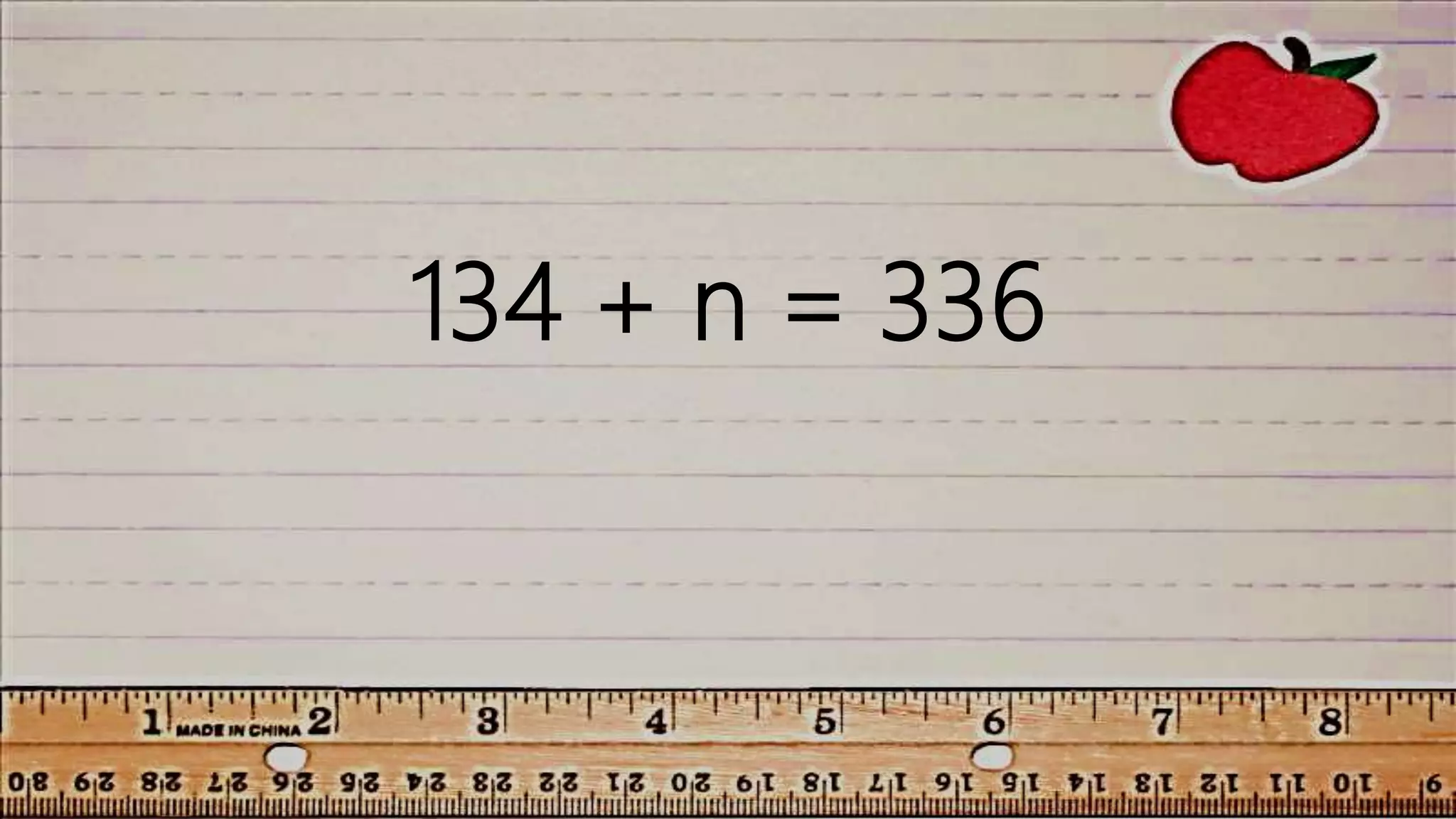 Solving Number Sentences | PPTX