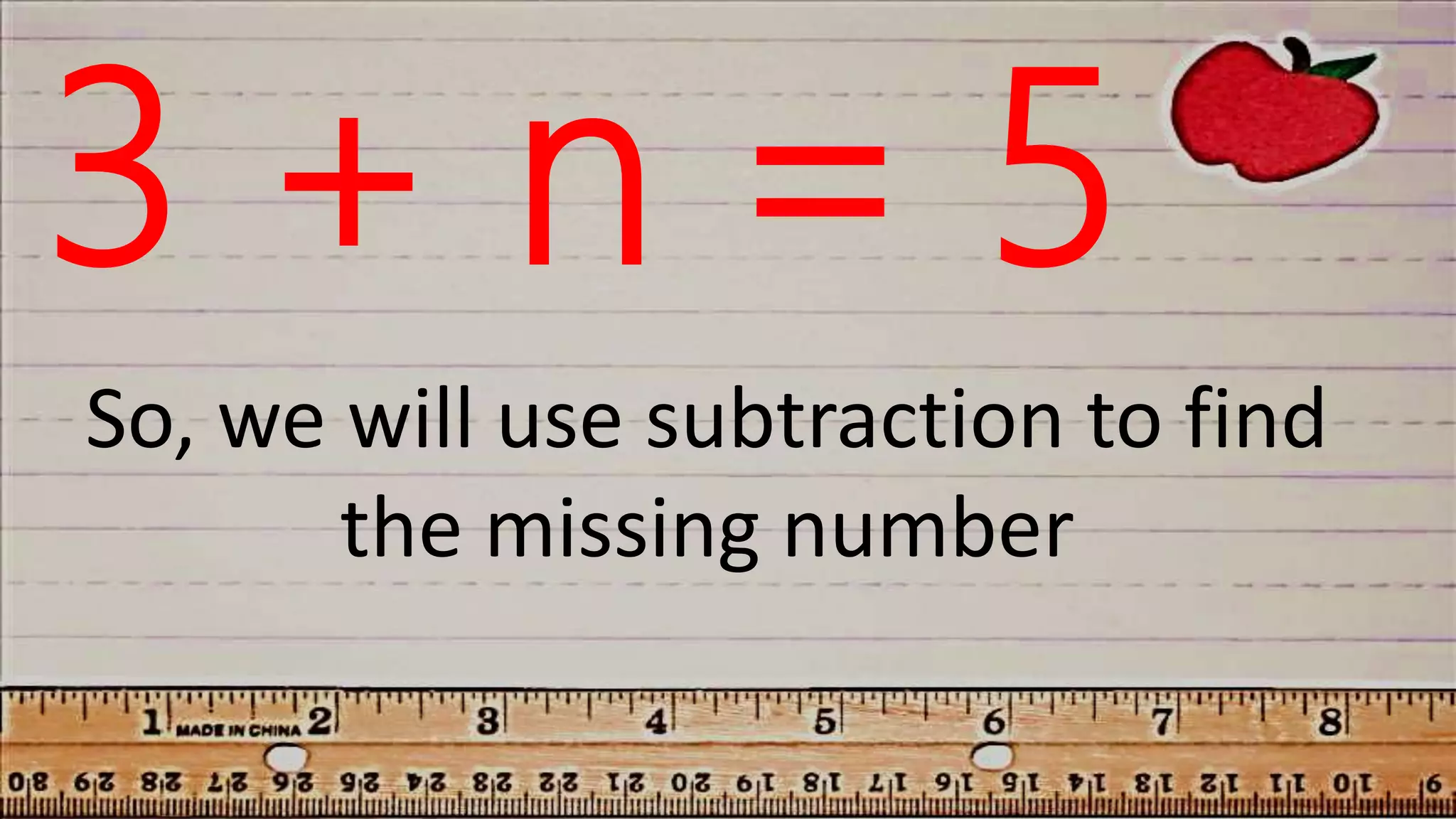 Solving Number Sentences | PPTX