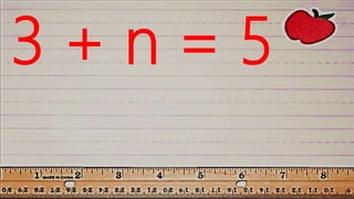 Solving Number Sentences | PPTX