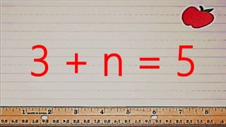 Solving Number Sentences | PPTX