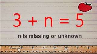 Solving Number Sentences | PPTX