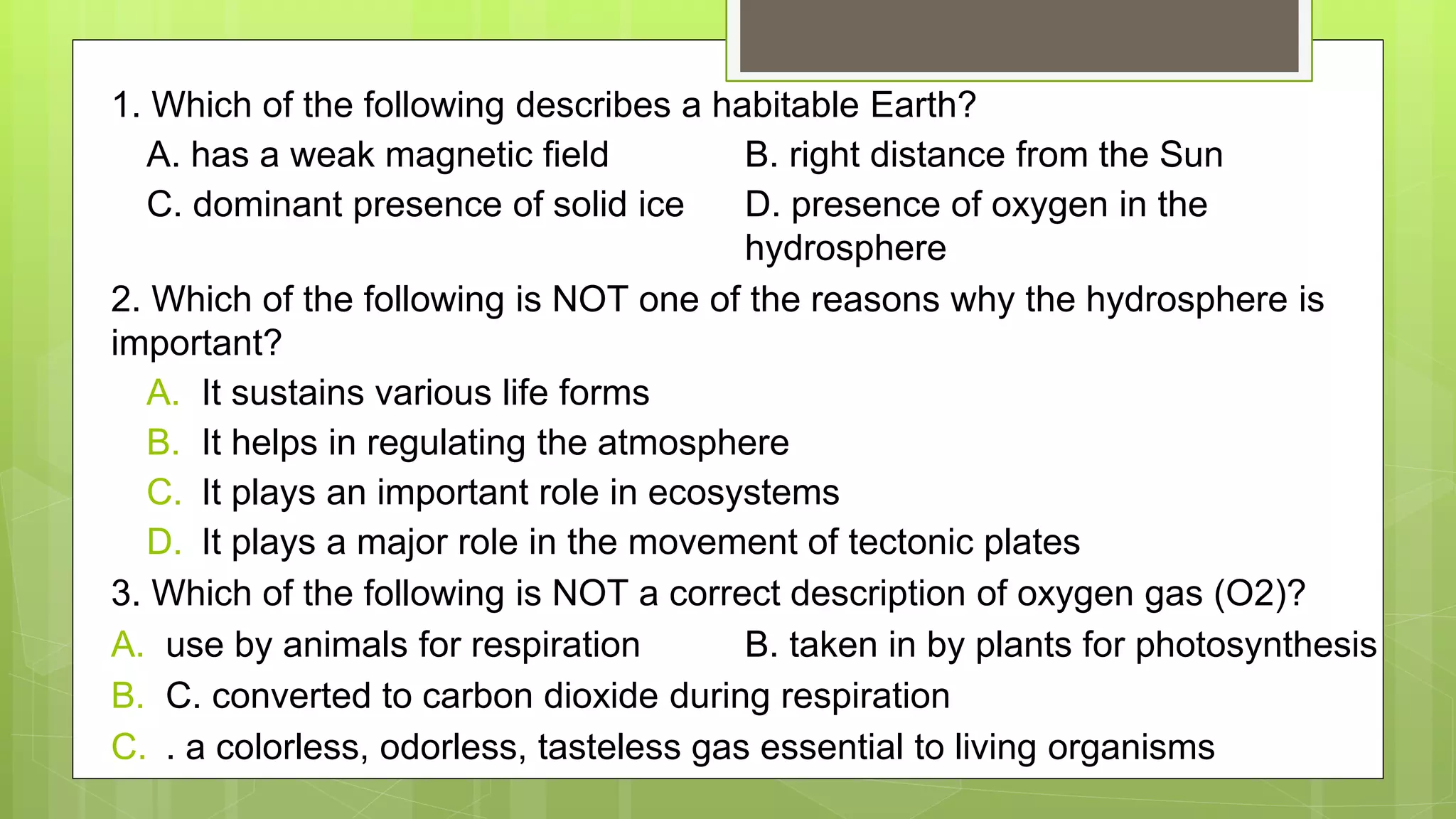 Characteristics of Earth that Sustain Life.pptx