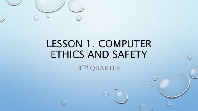 Lesson 1. Computer ethics and safety.pptx