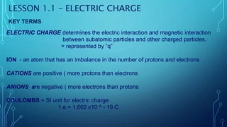 lesson 1.1 -ELECTRIC CHARGE.pptx