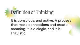 Part 1 Module 1 - Metacognition | PPT