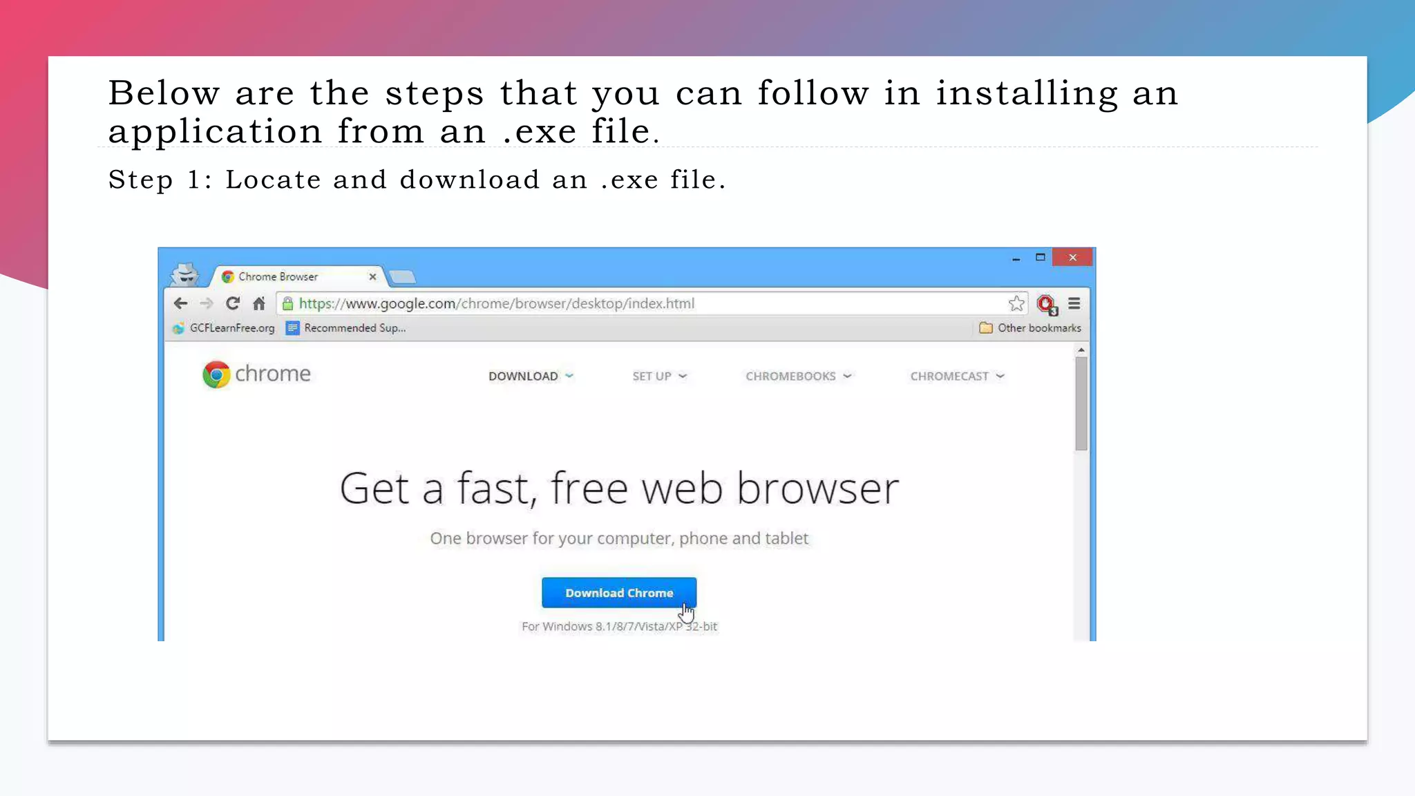 INSTALLING SOFTWARE | PPTX