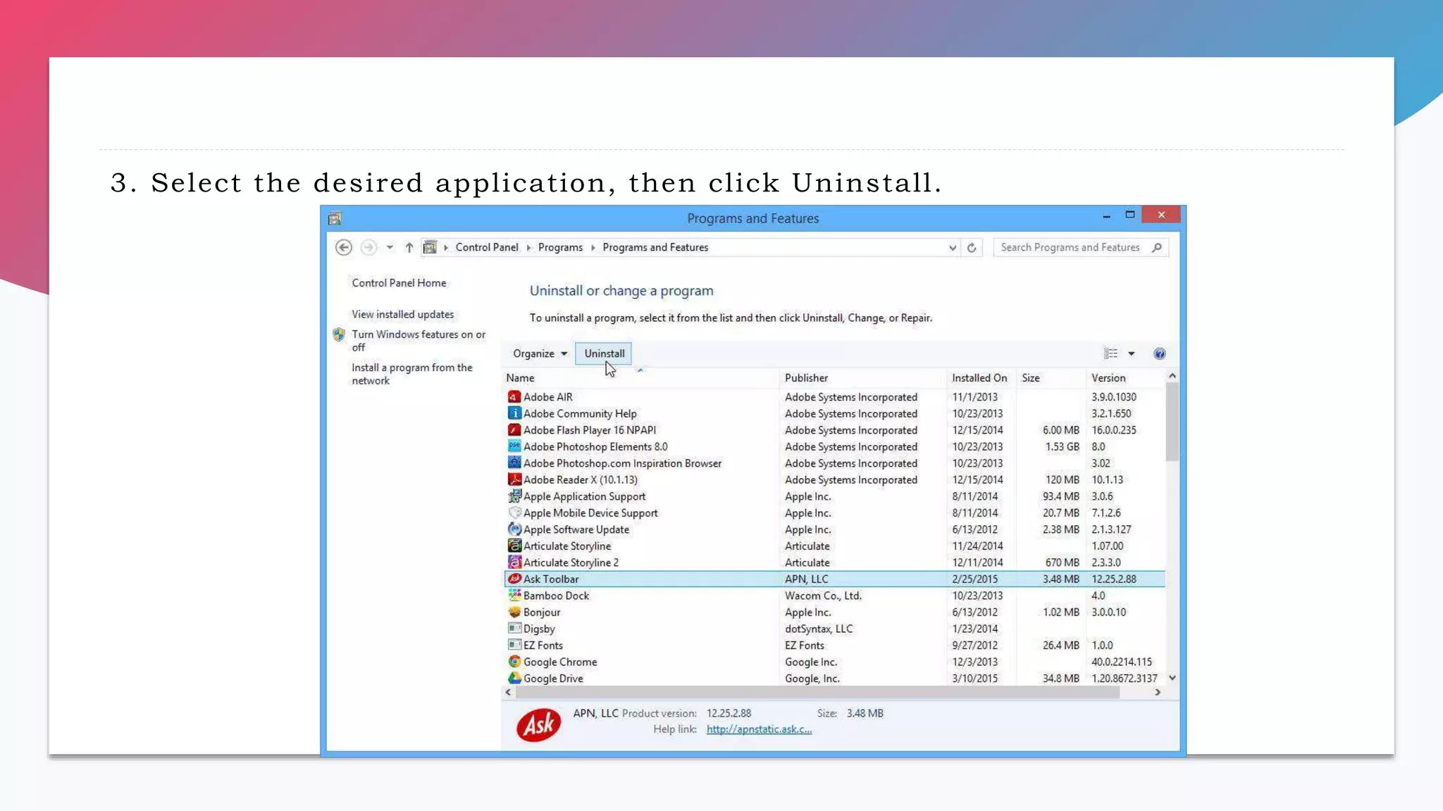 INSTALLING SOFTWARE | PPTX