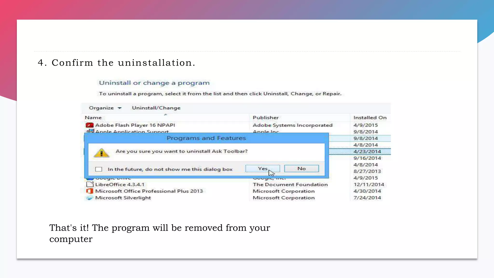 INSTALLING SOFTWARE | PPTX