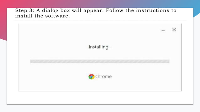 INSTALLING SOFTWARE | PPTX | Internet for Beginners | Internet