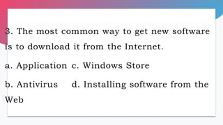 INSTALLING SOFTWARE | PPTX