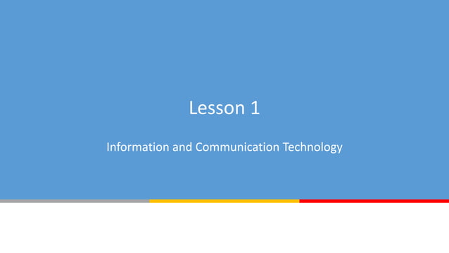 Living in the IT Era - Lesson 1.pptx | Social Networking | Internet