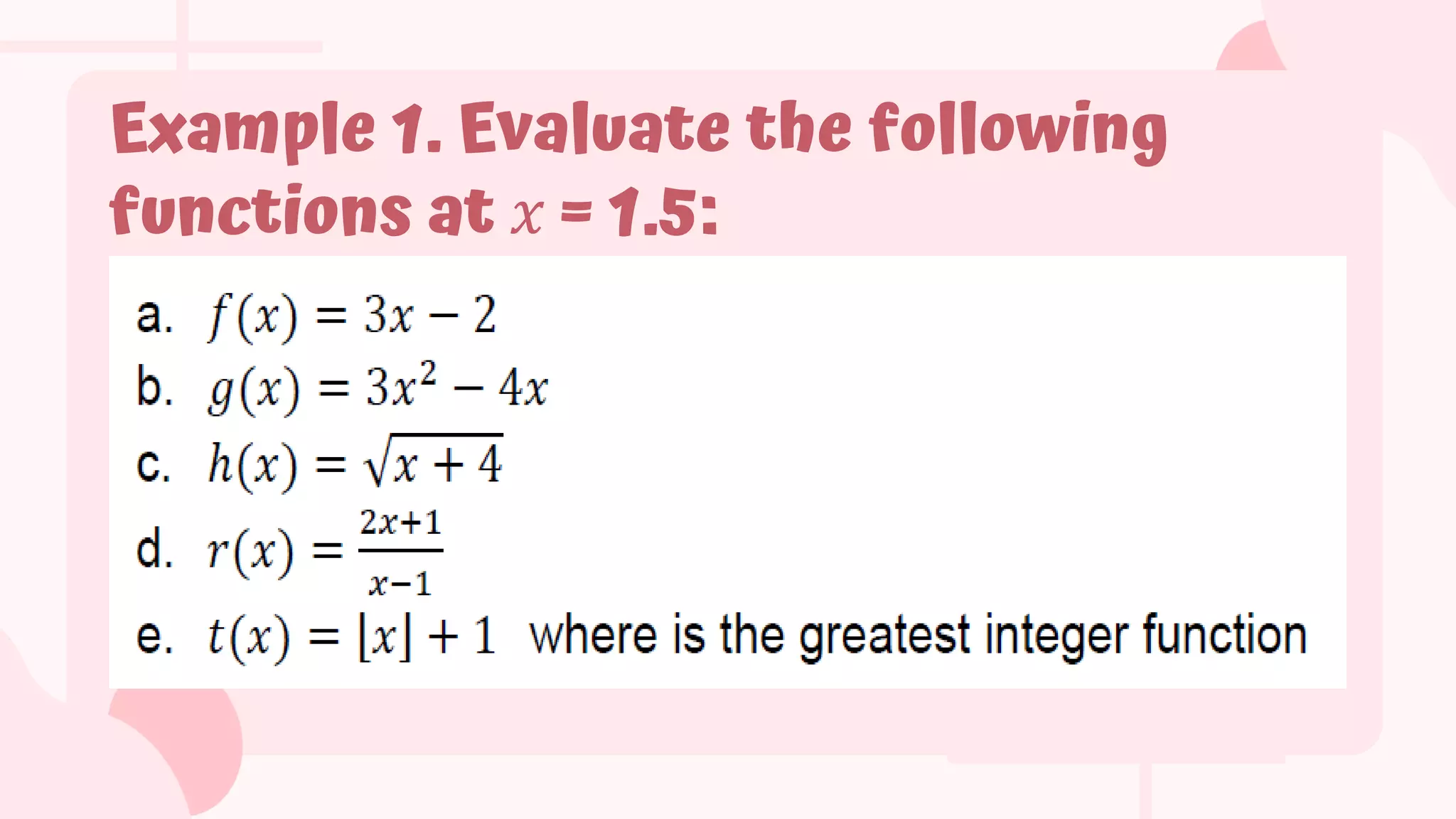 LESSON1.3_EvaluatingFunctions.pptx | Free Download