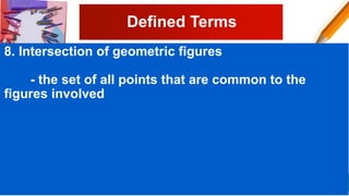 Lesson 1. undefined and defined terms in Geometry - Copy.pptx | Air ...