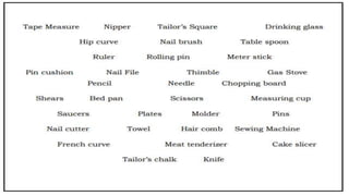 LESSON 1 Parts of sewing machine.. tools and equipment.pptx