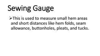 LESSON 1 Parts of sewing machine.. tools and equipment.pptx