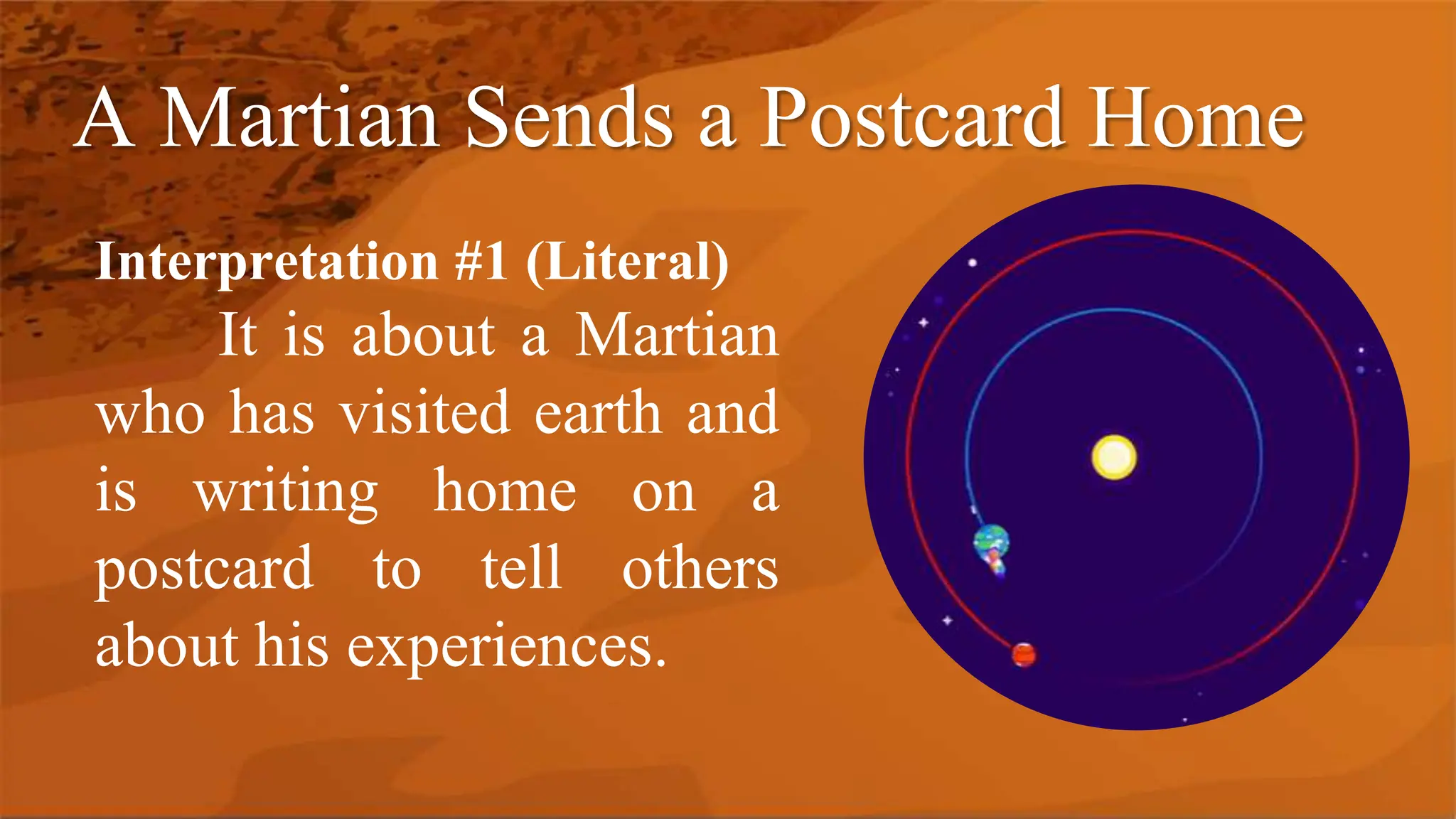 G81 A Martian Sends a Postcard Home.pptx