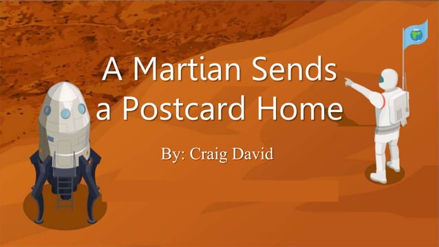 G81 A Martian Sends a Postcard Home.pptx | Sleep Disorders | Diseases ...