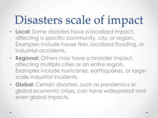 lesson 1.2 The Nature of Disaster and Risk Factor - Perspective of ...