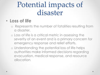 lesson 1.2 The Nature of Disaster and Risk Factor - Perspective of ...