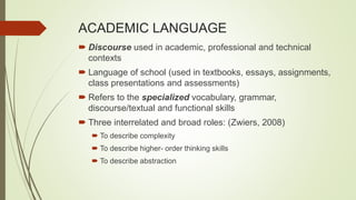 Lesson 1 for English for Academics and Professional Purposes.pptx ...