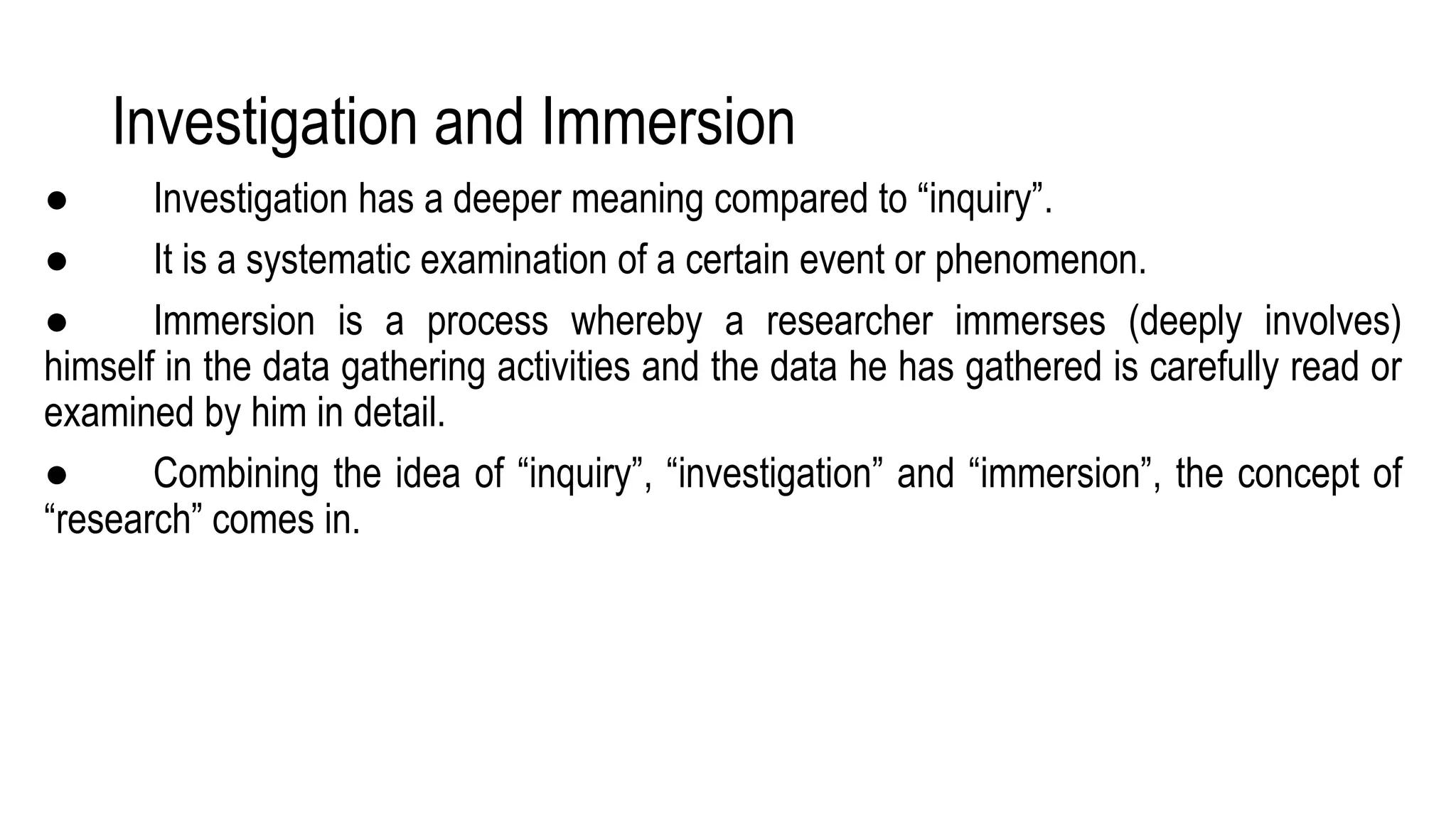 PRACTICAL RESEARCH MODULE 1 LESSON 1 NATURE AND INQUIRY OF RESEARCH | PPTX