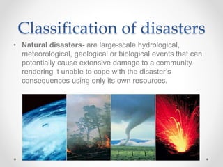 lesson 1.2 The Nature of Disaster and Risk Factor - Perspective of ...