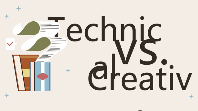 CREATIVE WRITING VS. TECHNICAL/ACADEMIC WRITING | PPTX | Books and ...