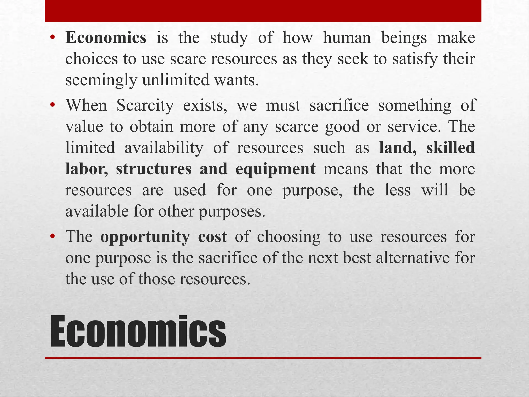 Some Basic Definitions of microeconomics | PPT Some Basic Definitions of microeconomics | PPT