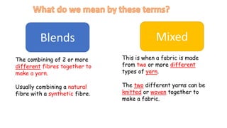 textile Fiber Classificationcan be broadly classified into two ...