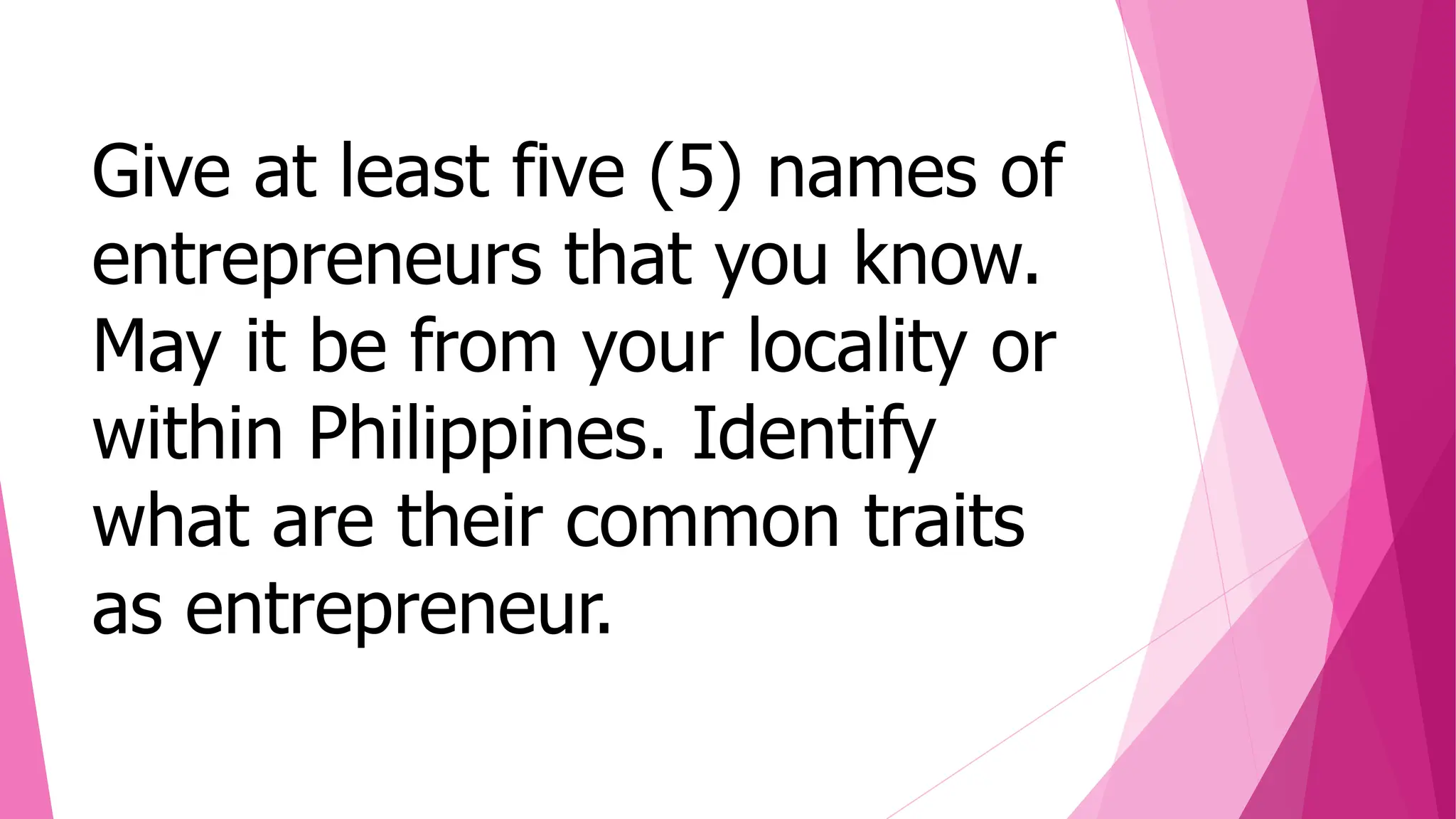 Introduction to Entrepreneurship Grade 12 | PPTX