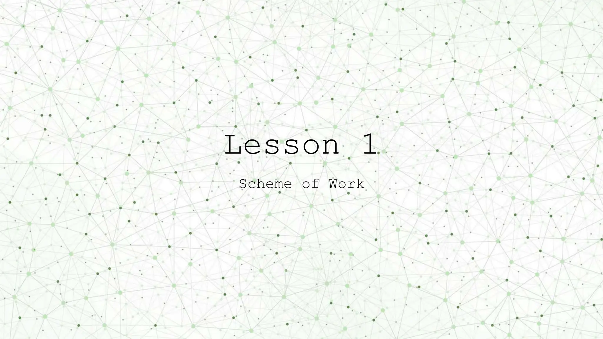 Scheme of Work - Powerpoint Template for Tutors | PPTX