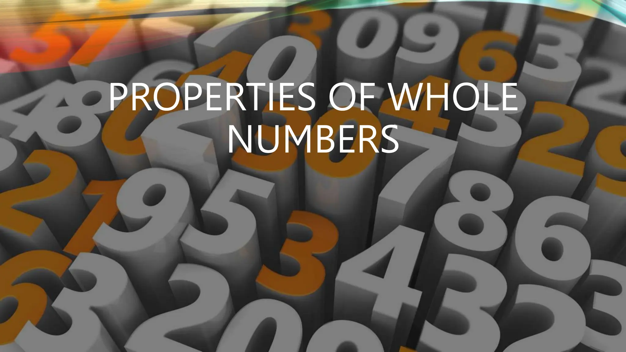 Lesson 1 - Whole Numbers (Grade 9 Mathematics) | PPTX