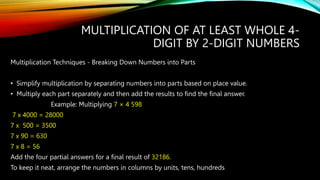 Lesson 1 - Whole Numbers (Grade 9 Mathematics) | PPTX