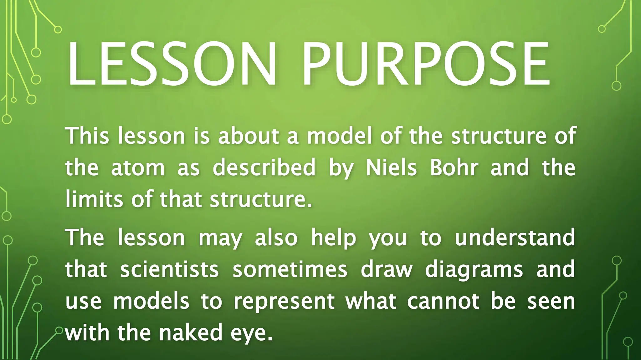 NLC Consolidation Camp Science 9 Lesson 1. The Bohr Model.pptx