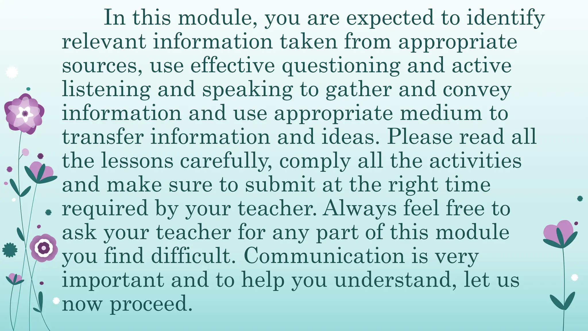 LESSON 1. Obtain and Convey Workplace Information.pptx