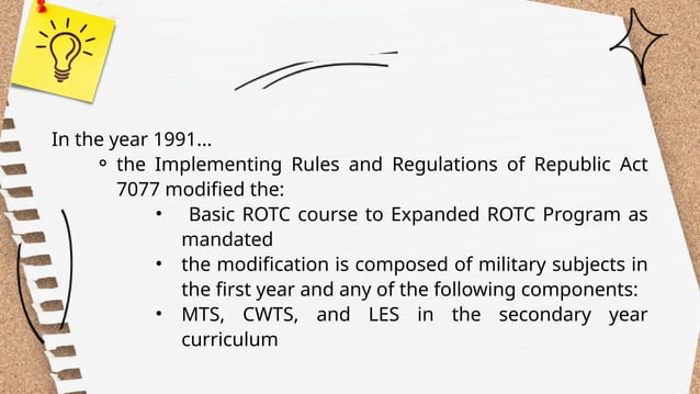 National Service Training Program (CWTS) pptx | PPTX