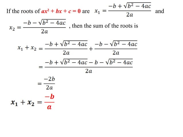 Lesson 1.4 - The Nature of Roots of Quadratic Equations.pptx