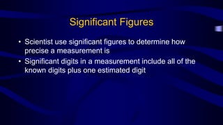 Significant figures, Rounding off Numbers and Scientific Notation | PDF