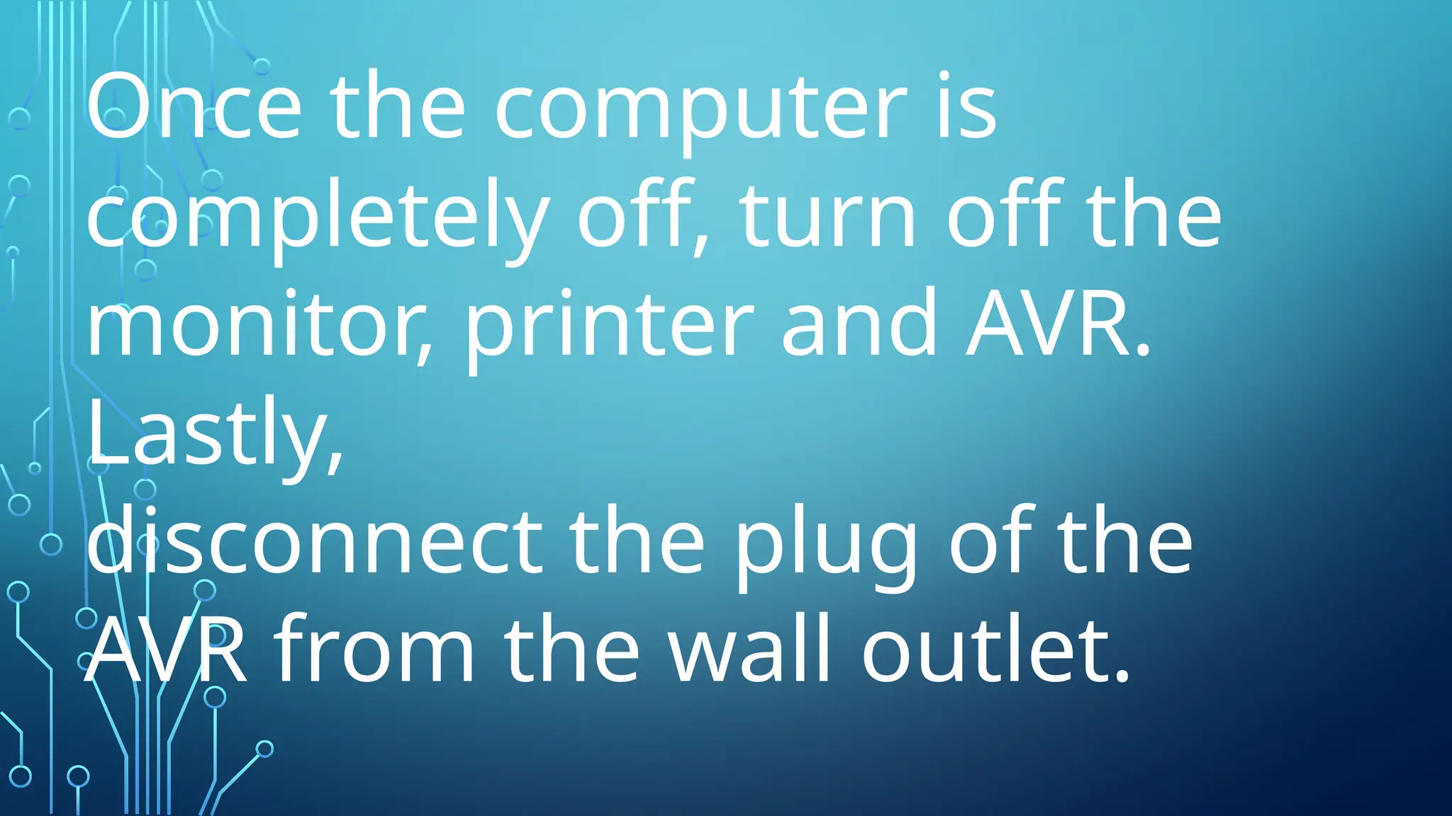Connecting of Wires and Peripheral Devices | PPT