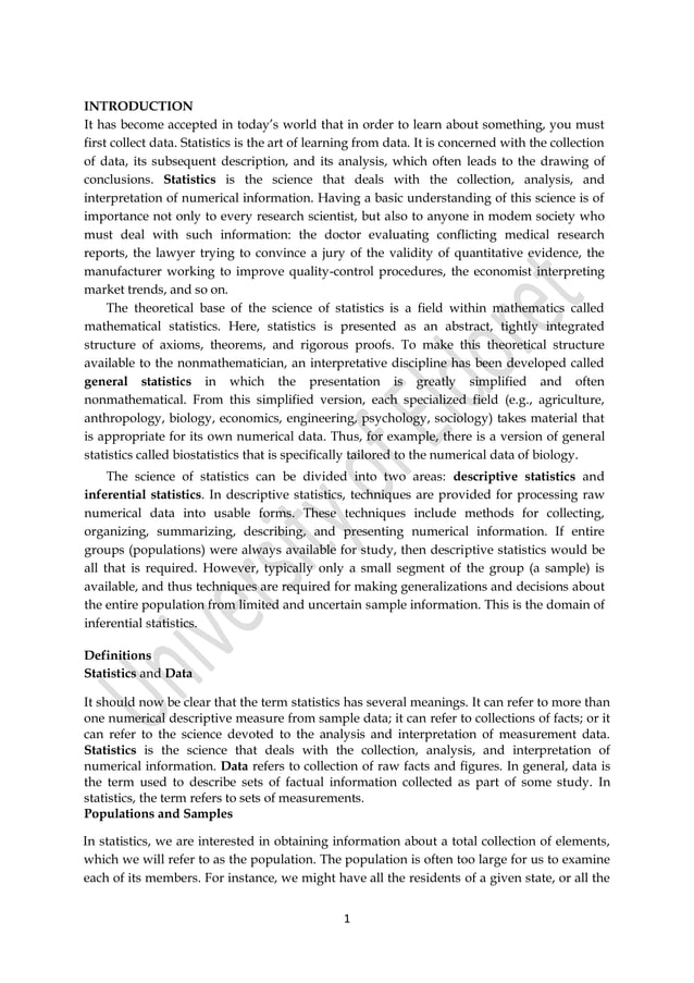 Lesson 1.pdf probability and statistics. | PDF | Free Download