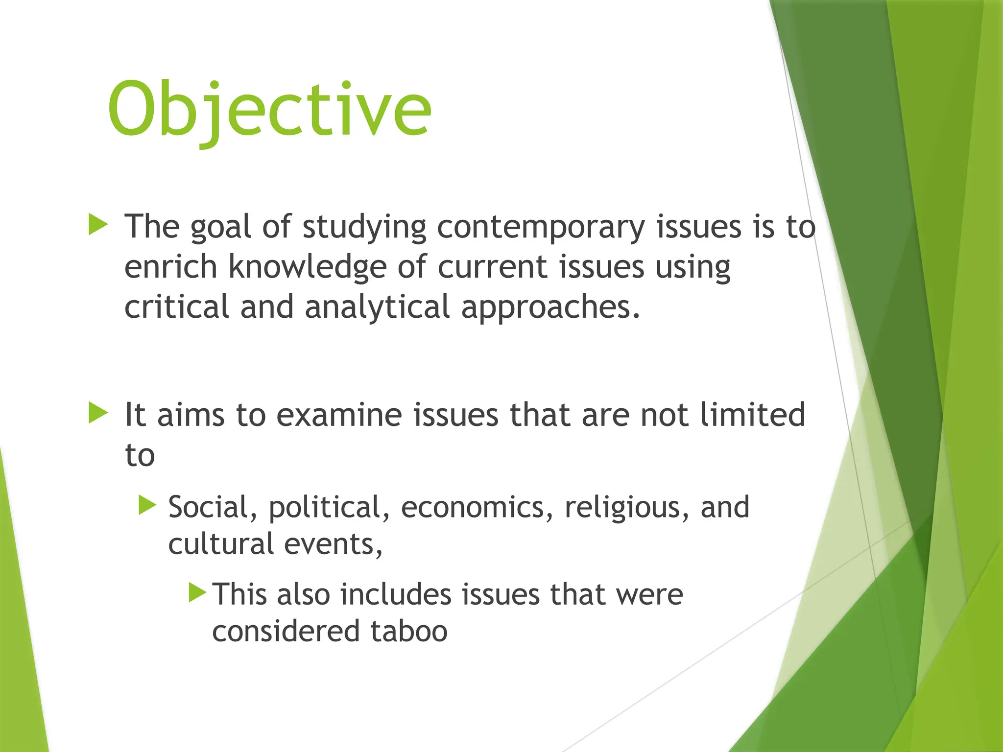 Sibika 10 - Democratic Values Contemporary Issues | PPT