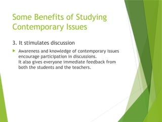 Sibika 10 - Democratic Values Contemporary Issues | PPT