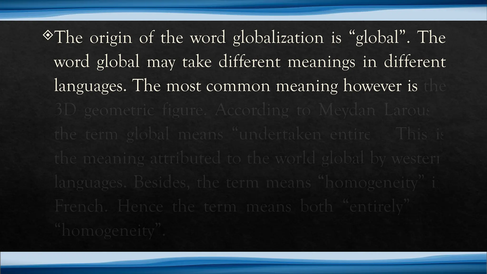 INTRODUCTION TO THE STUDY OF GLOBALIZATION: LESSON 1 | PPTX