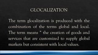 INTRODUCTION TO THE STUDY OF GLOBALIZATION: LESSON 1 | PPTX