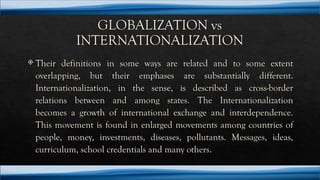 INTRODUCTION TO THE STUDY OF GLOBALIZATION: LESSON 1 | PPTX