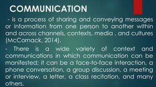 Lesson 1.pptx Oral Communication in Context | PPTX